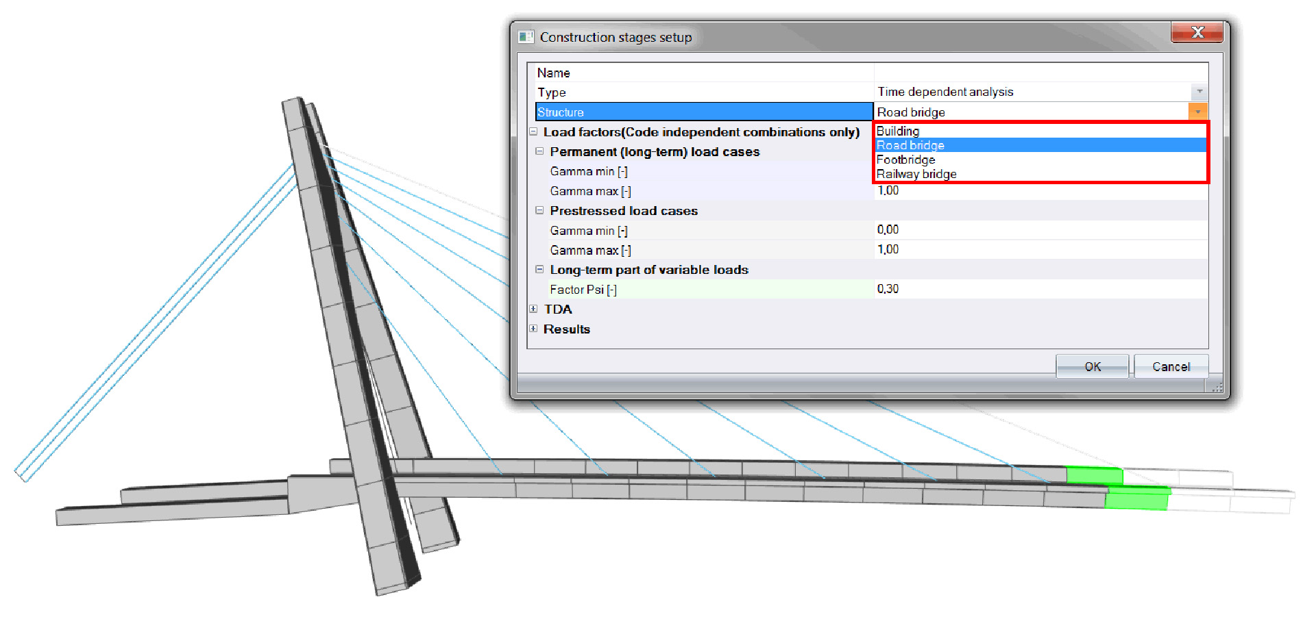 Bridge load combinations and design