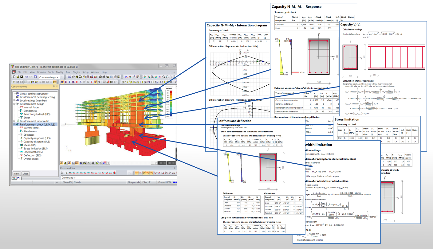 SCIA Engineer – Główne cechy produktu - SCIA ENGINEER