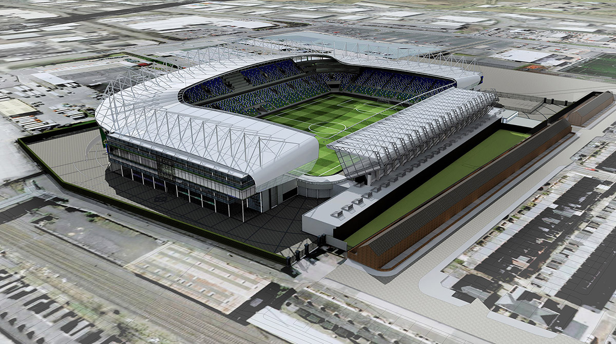 National Football Stadium at Windsor Park - Belfast, Northern Ireland
