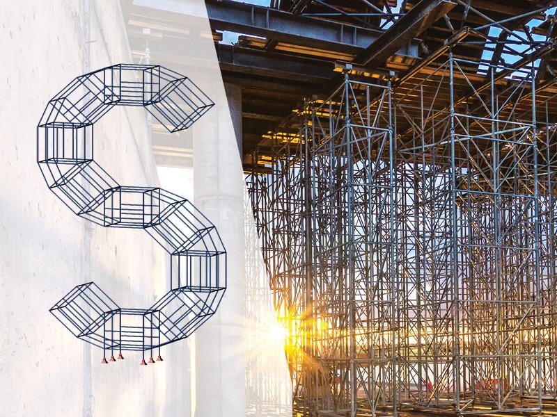 Scaffolding in SCIA Engineer