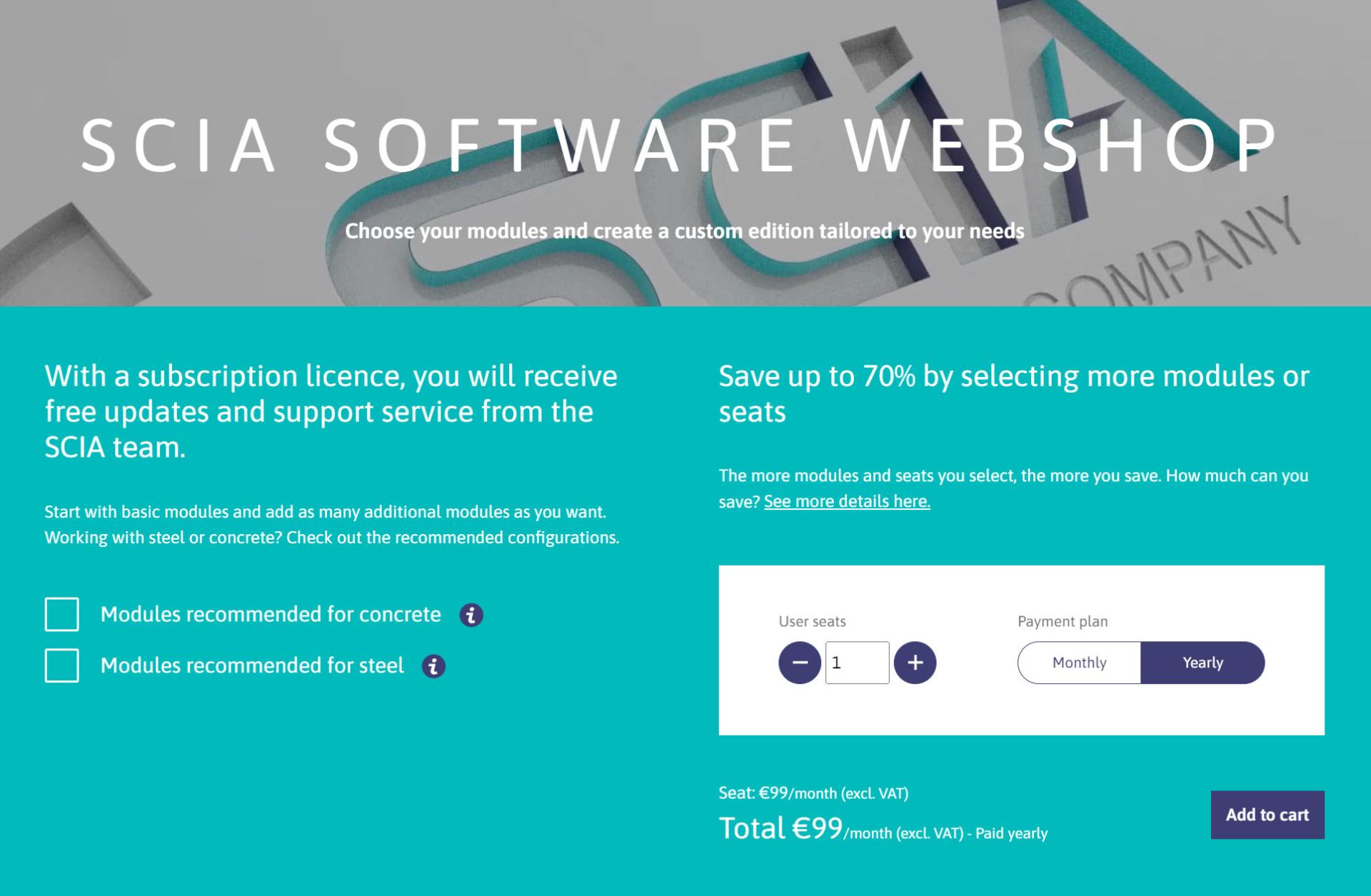 SCIA software webshop - Buy SCIA Software