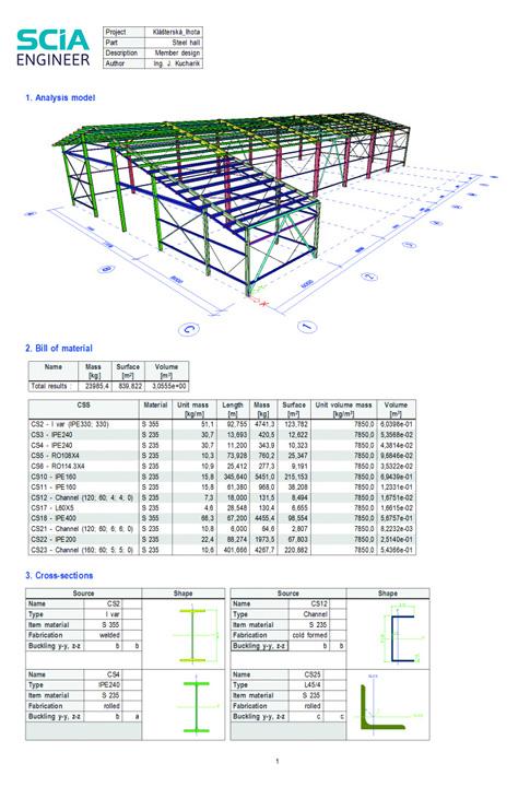scia.basic - Module de Base (SCIA Engineer)