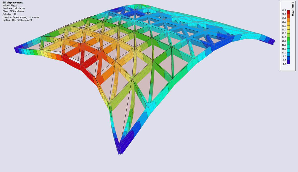 Reangular - A parametric timber roof project - SCIA