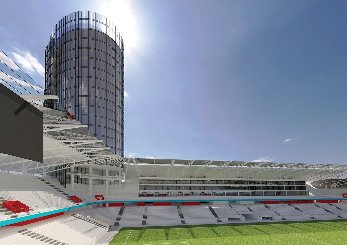 National Football Stadium, Administration Building - Bratislava ...