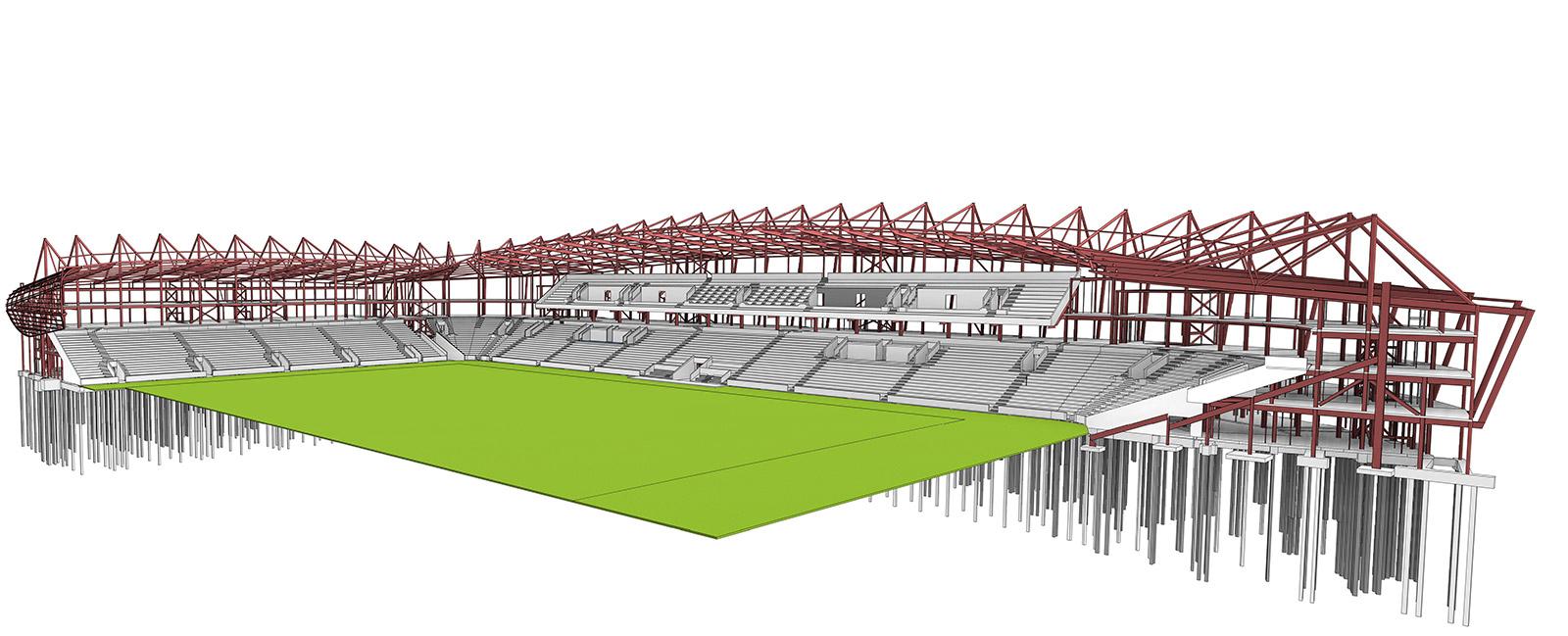 Football Stadium in Windsor Park - SCIA