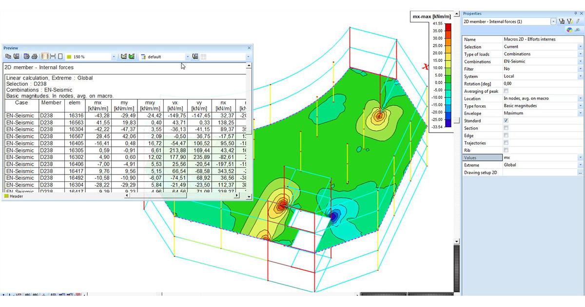 Scia A Spectral Seismic Spectral Analysis Scia Engineer