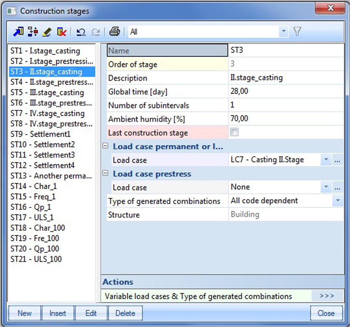 sens.20 - Construction Stages (SCIA Engineer)